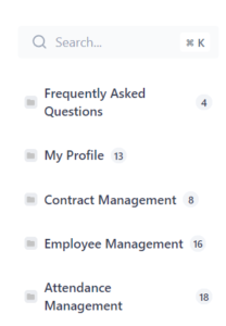 HRM Labs Self Service Knowledge Portal - HRMLabs